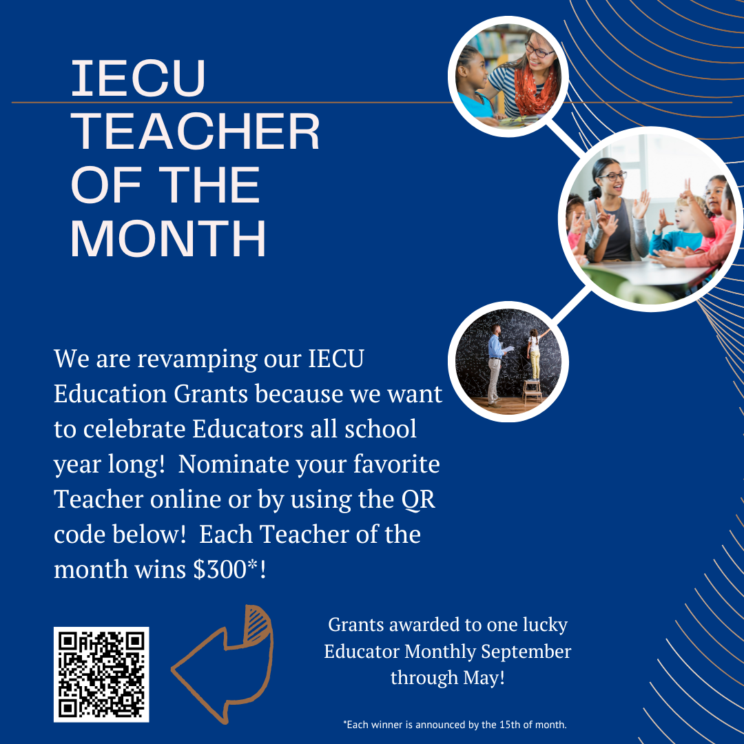 Teacher of the Month - Illinois Educators CU